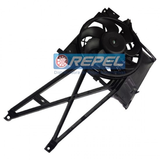 Eletroventilador GMV (Ventuinha) Radiador Astra Vectra Zafira Com AR ...