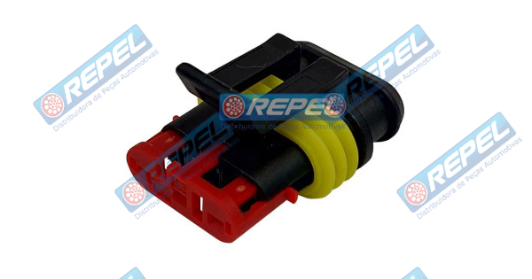 Conector Elétrico Repel RP1004841 John Deere 57M8542
